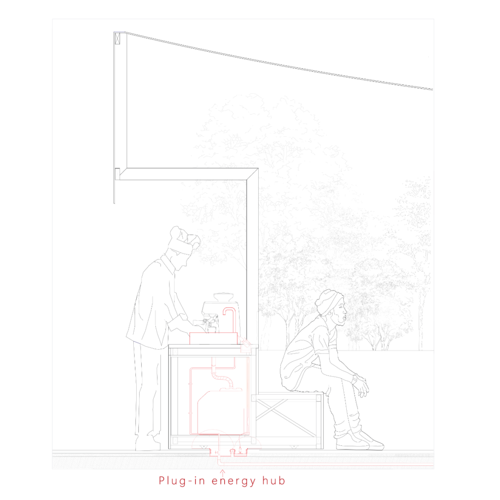 Walking Canopy - The Best New Architects